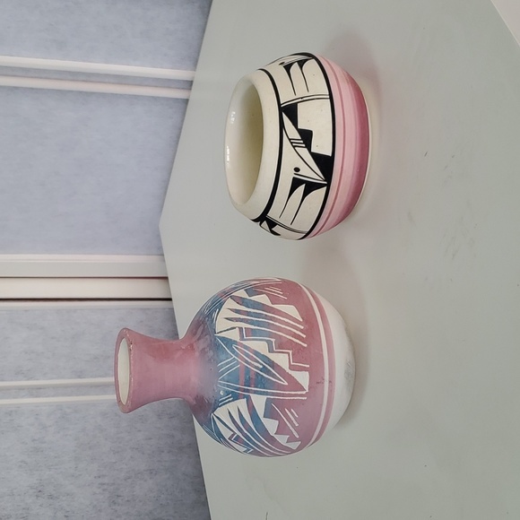 Ute Mountain Pottery | Art | Pair Of Ute Mountain Pottery Tribal Pieces ...